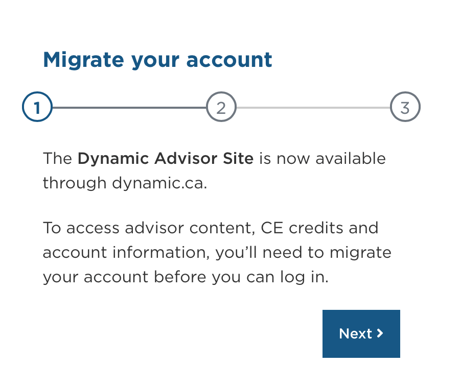 Dynamic Advisor Site Modernization FAQ – Dynamic Funds